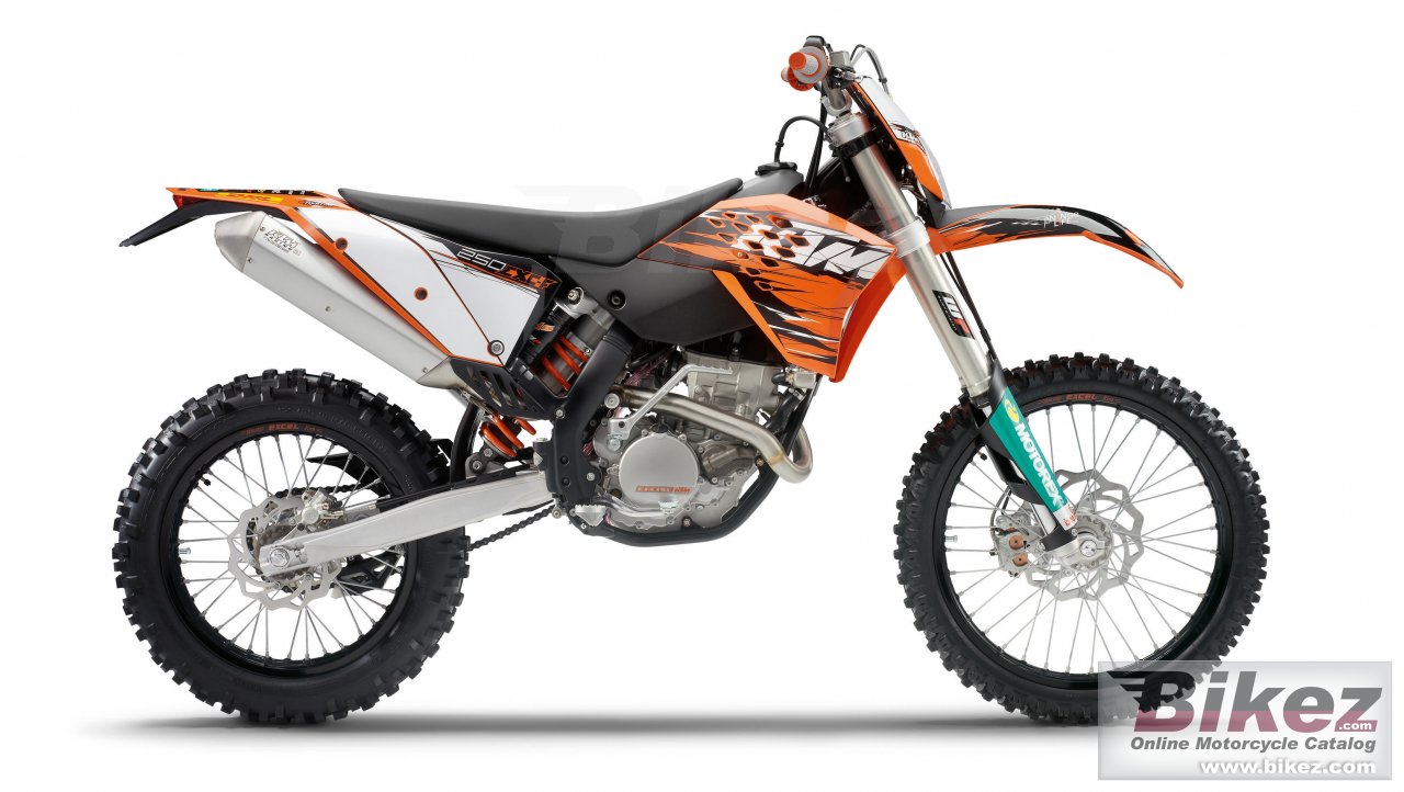 KTM 250 EXC-F poster